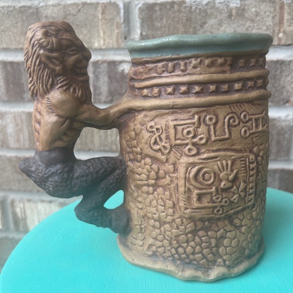 Kitchen | Jim Rumph Stoneware Pottery Satyr Nymph Handle Naughty Maiden ...